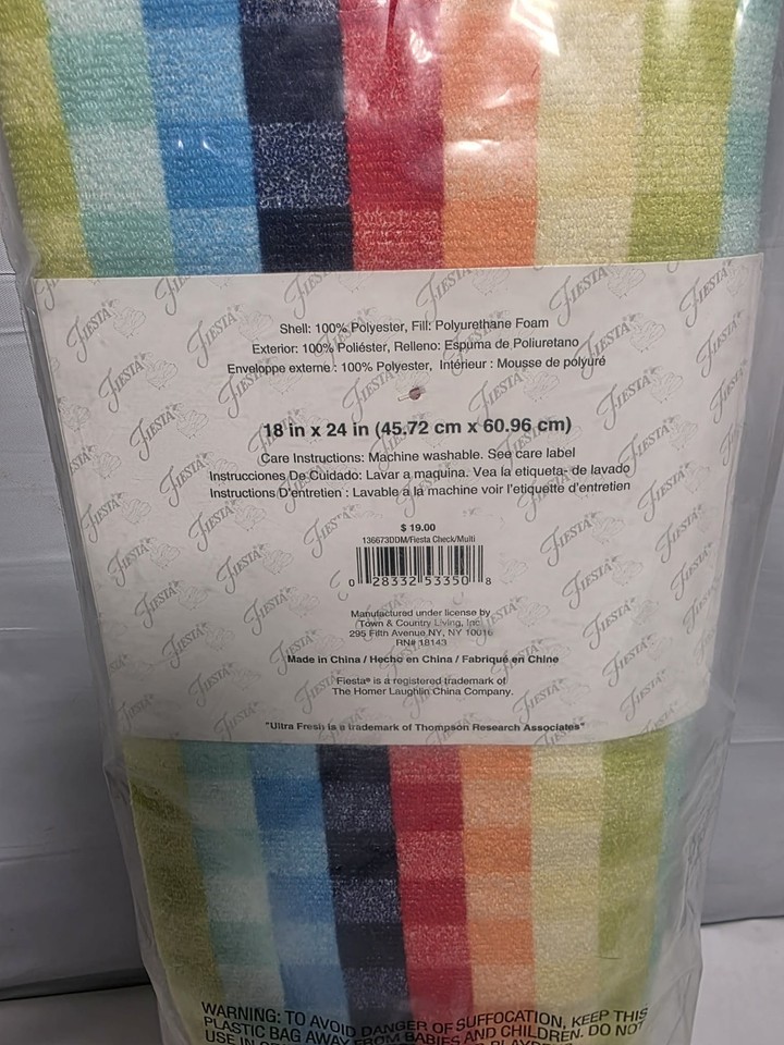 Fiesta Microfiber Dish Drying Mat multicolor, polyester | eBay