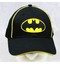 DC Comics Batman Logo Emblem Logo Screen Print Adjustable Baseball Cap ...