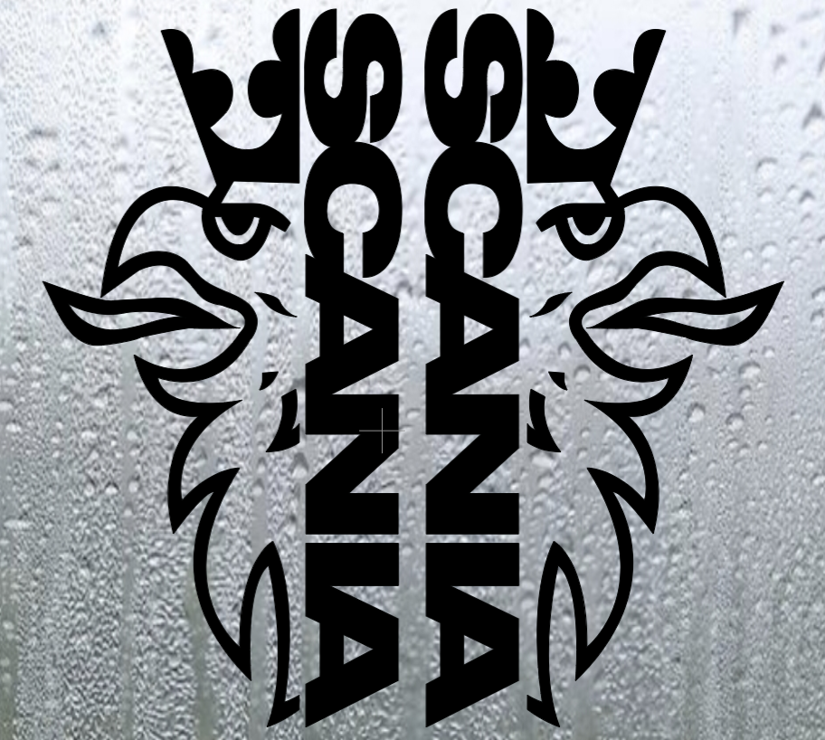 SCANIA truck window stickers decals left and right sides | eBay UK