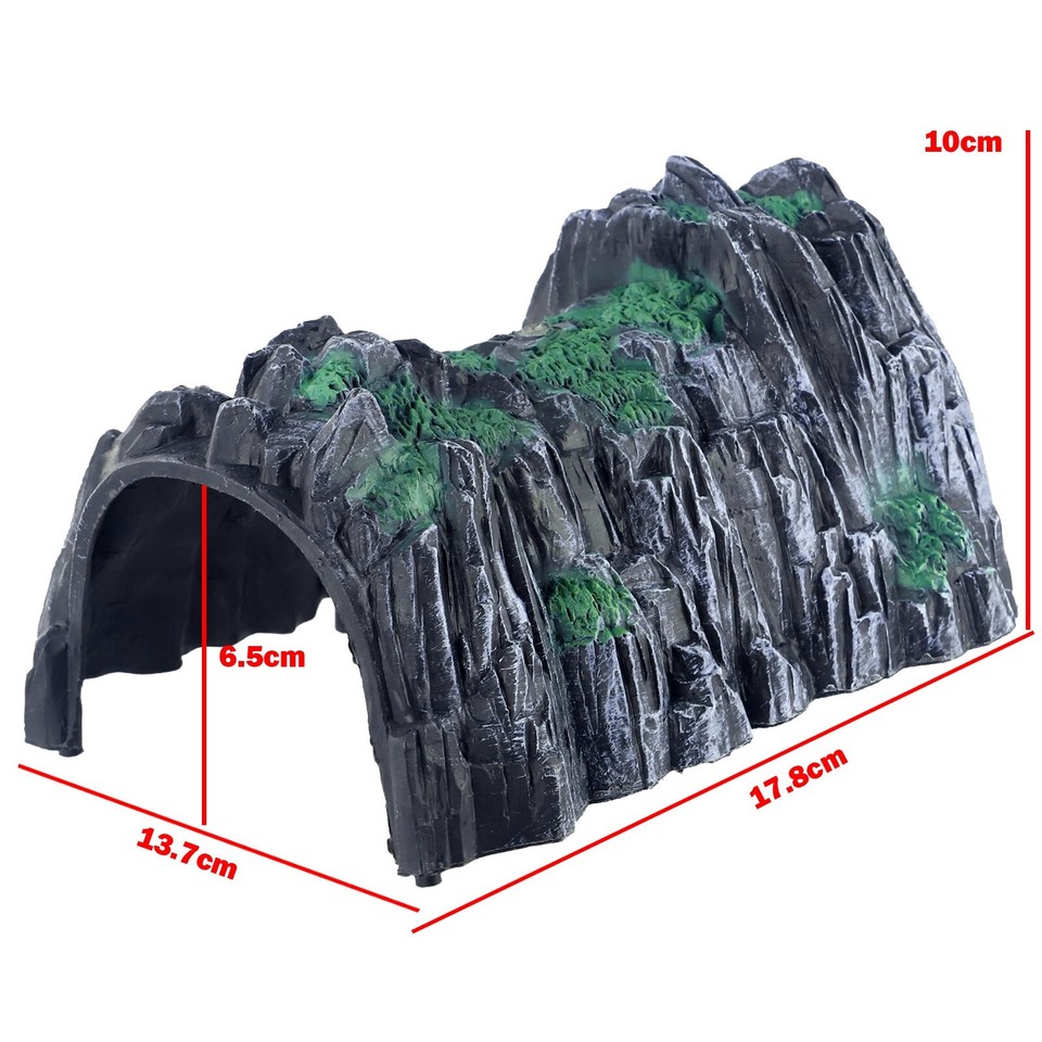 Train Railway Accessories Simulated Cave Plastic-Rockery Model Railroad ...