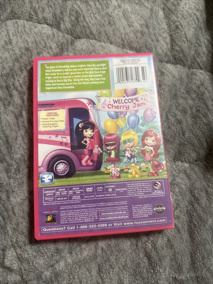 Strawberry Shortcake: Jammin With Cherry Jam (DVD, 2012) 24543816744| eBay