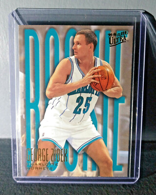 1995-96 George Zidek #298 Fleer Ultra Rookie Basketball Card | eBay