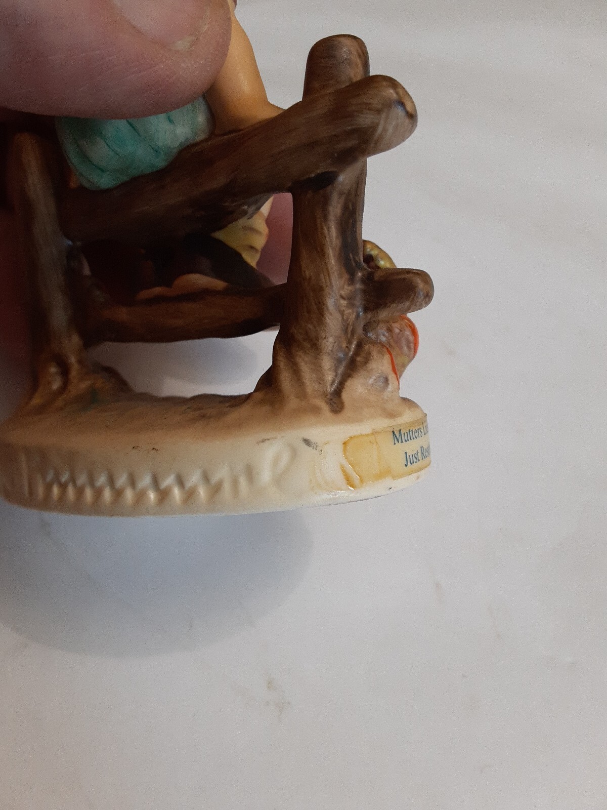 GOEBEL HUMMEL Figurine112 3/0 "JUST RESTING" #95 1938, BEAUTIFUL COLOR ...