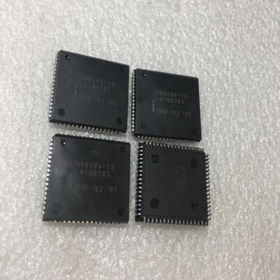 New INTEL N80286-12 80C286 80286 16-Bit 5V 12MHZ CPU PLCC68 x 1pc | eBay