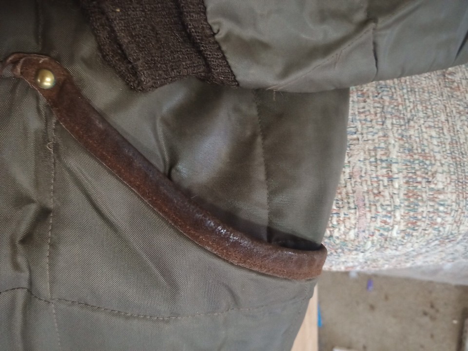 BOB ALLEN Shooting Coat Jacket Leather Trap Skeet Shooting Pavilion ...