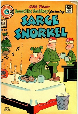 Sarge Snorkel #2, Dec 1973, Charlton Comics, Beetle Bailey | eBay