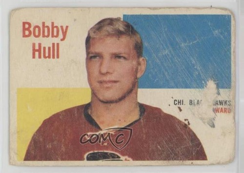 1960-61 Topps Bobby Hull #58 HOF | eBay