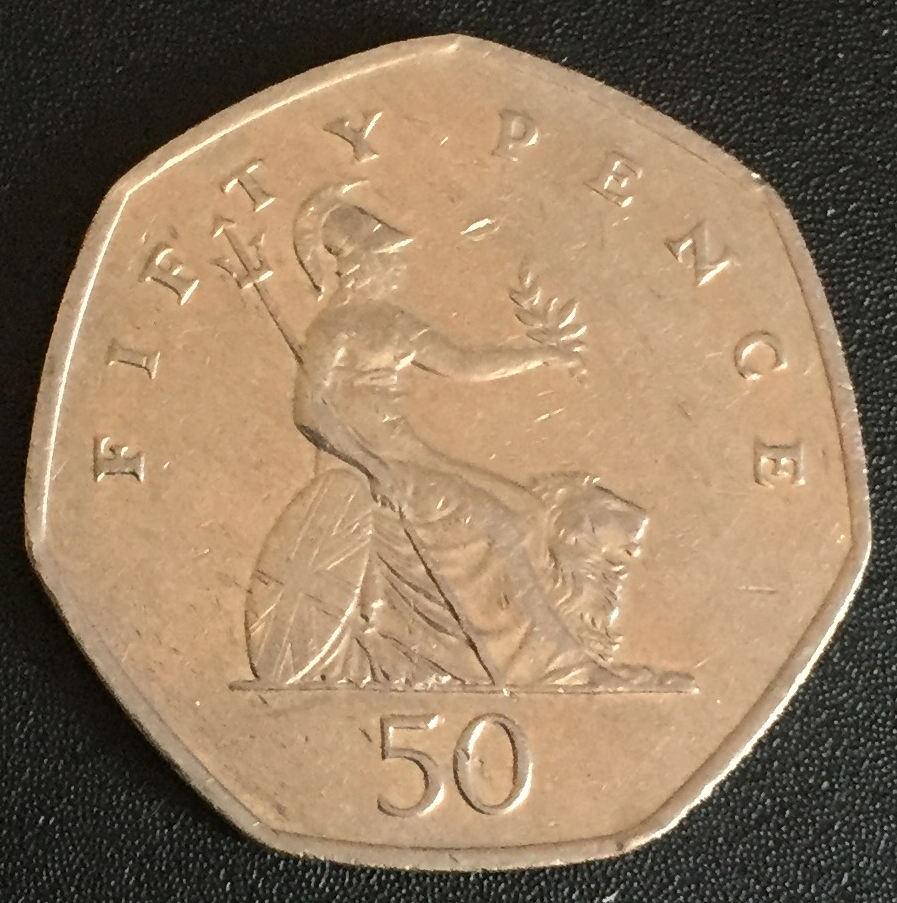 Various & Rare UK 50 pence Coins + 50p Olympic & Commemorative Listed ...