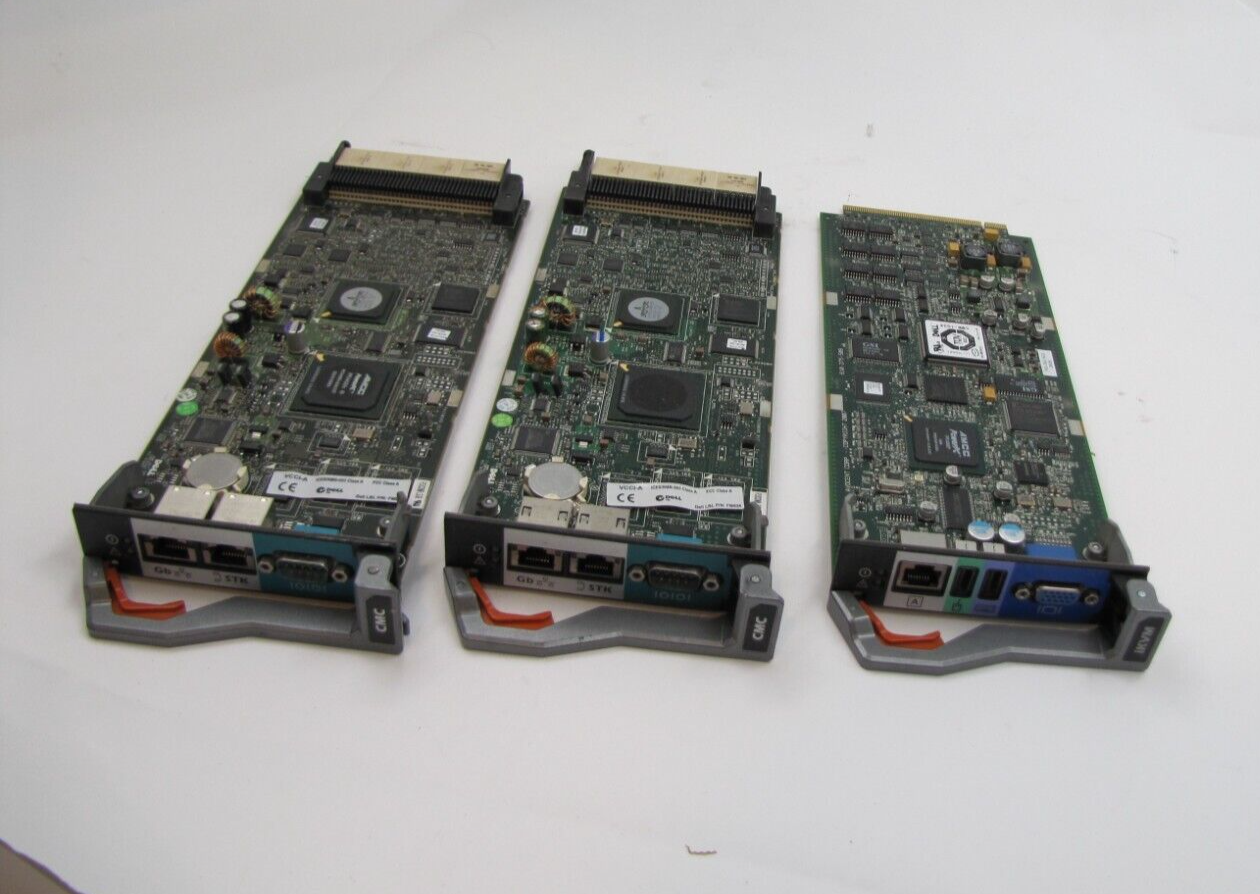 Lot of 3 Dell PowerEdge M1000e BMX01 iKVM + Controller CMC Module ...