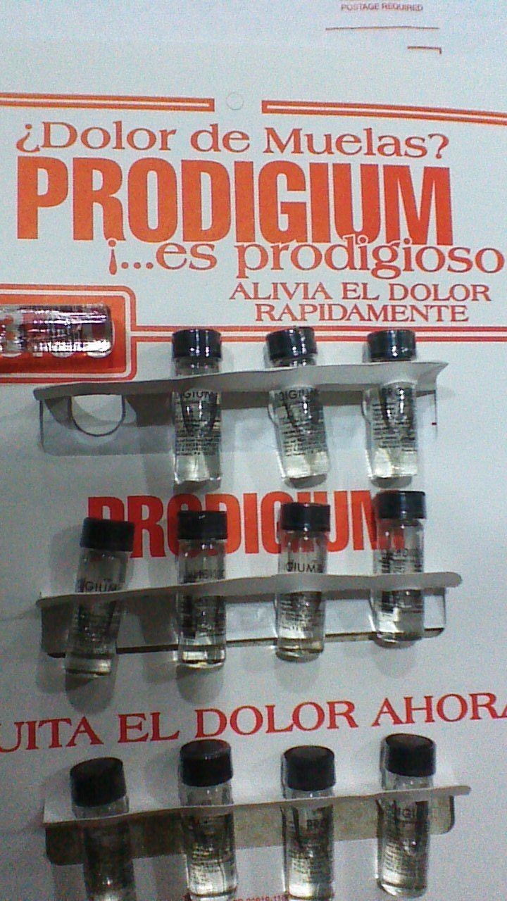 4 Prodigium 4cc.Tubes Best TOOTHACHE LIQUID EVER. DOLOR DE MUELAS ...