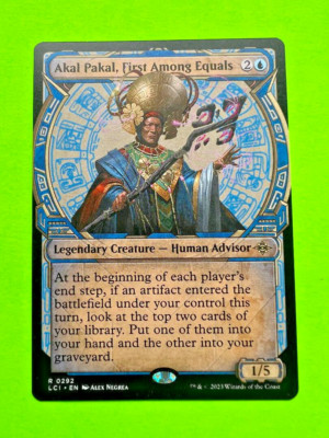 MTG Lost Caverns Of Ixalan Akal Pakal, First Among Equals Showcase | eBay