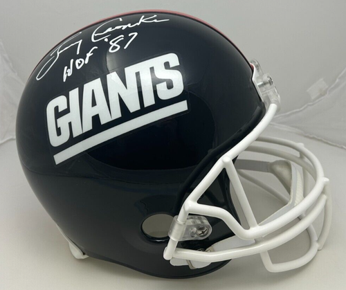Larry Csonka Signed New York Giants Throwback FS Replica Helmet HOF ...