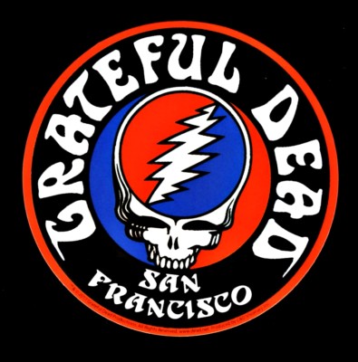 Grateful Dead SYF Logo Sticker Decal Jerry Garcia Hippie Biker Rock n ...