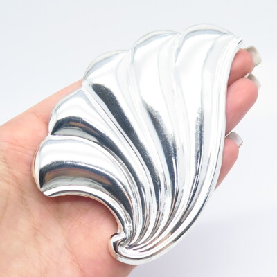 925 Sterling Silver Vintage Mexico Ribbed Pin Brooch | eBay