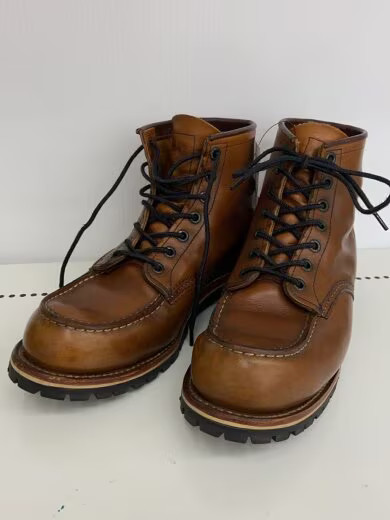 RED WING Boots/ Size 26cm/ US Size 8/ Brown/ Size 875/ Vibram Sole ...