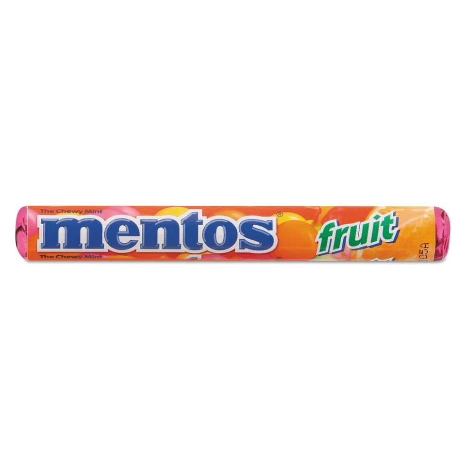 Mentos 4181 1.32 oz Chewy Mints - Mixed Fruit (15/BX) New | eBay