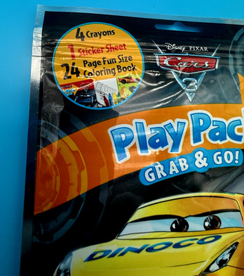 Disney PIXAR CARS Play Pack Grab & Go * Lightening McQueen CARS | eBay