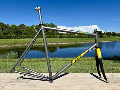 Litespeed Catalyst Titanium Road Bike Frame Set, 61cm, Carbon Fork ...