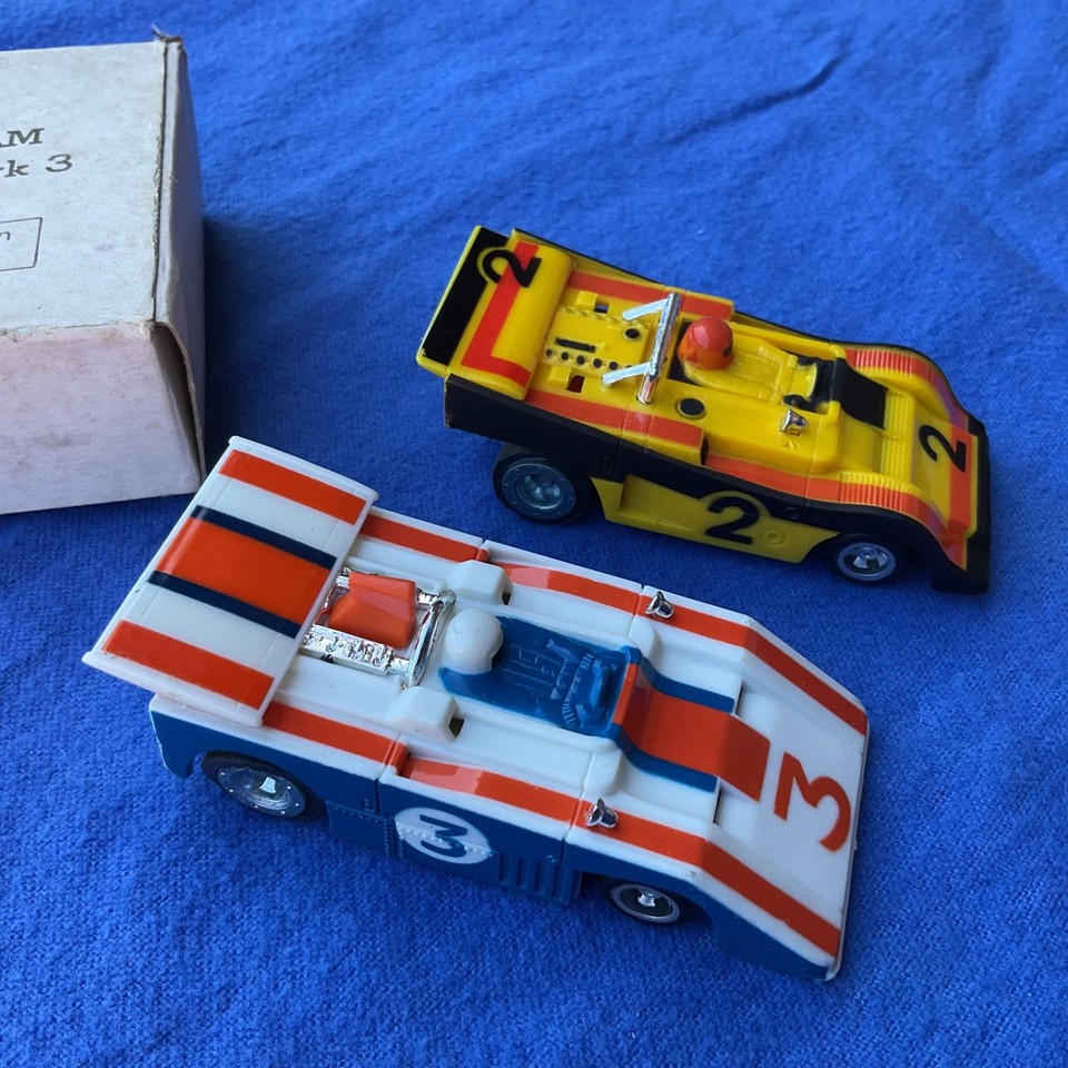 1977 IDEAL TCR Hong Kong, SA-2312 PRO AM Mark 2 & Mark 3. Slot Cars AFX ...