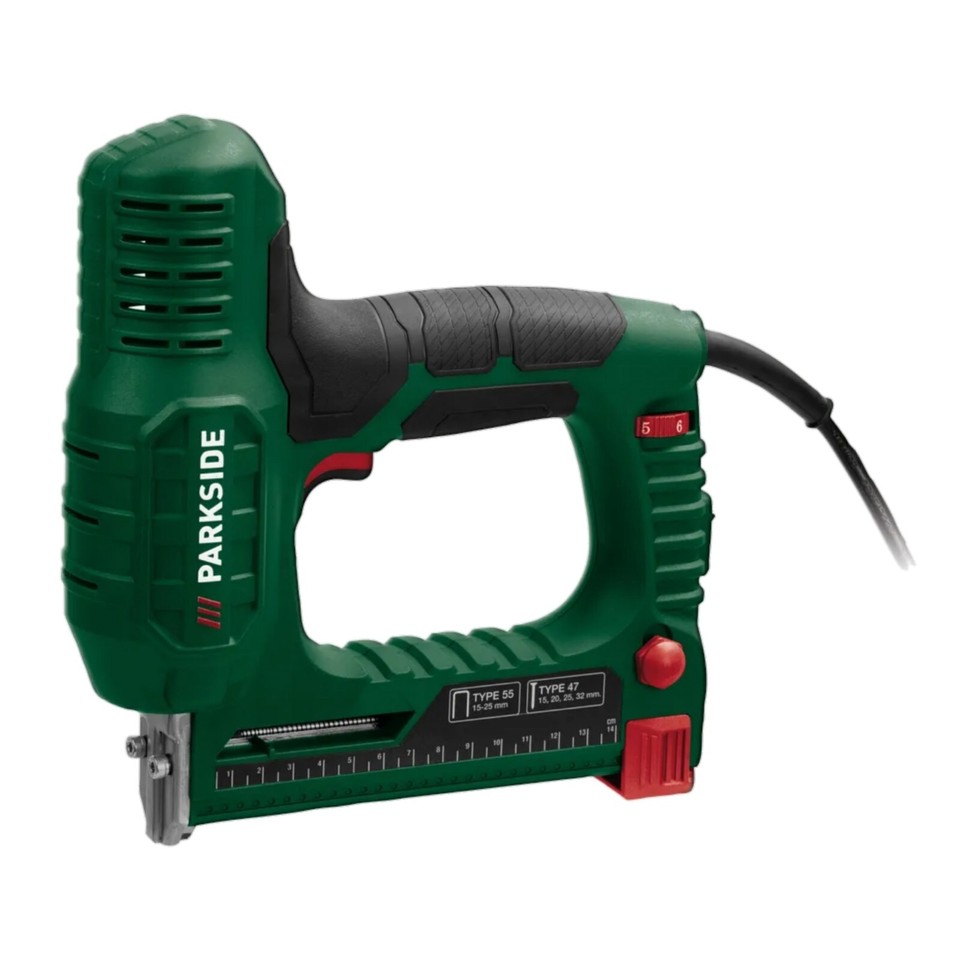 Parkside Electric Nailer Stapler 2in1 Nail & Staple Gun | eBay UK