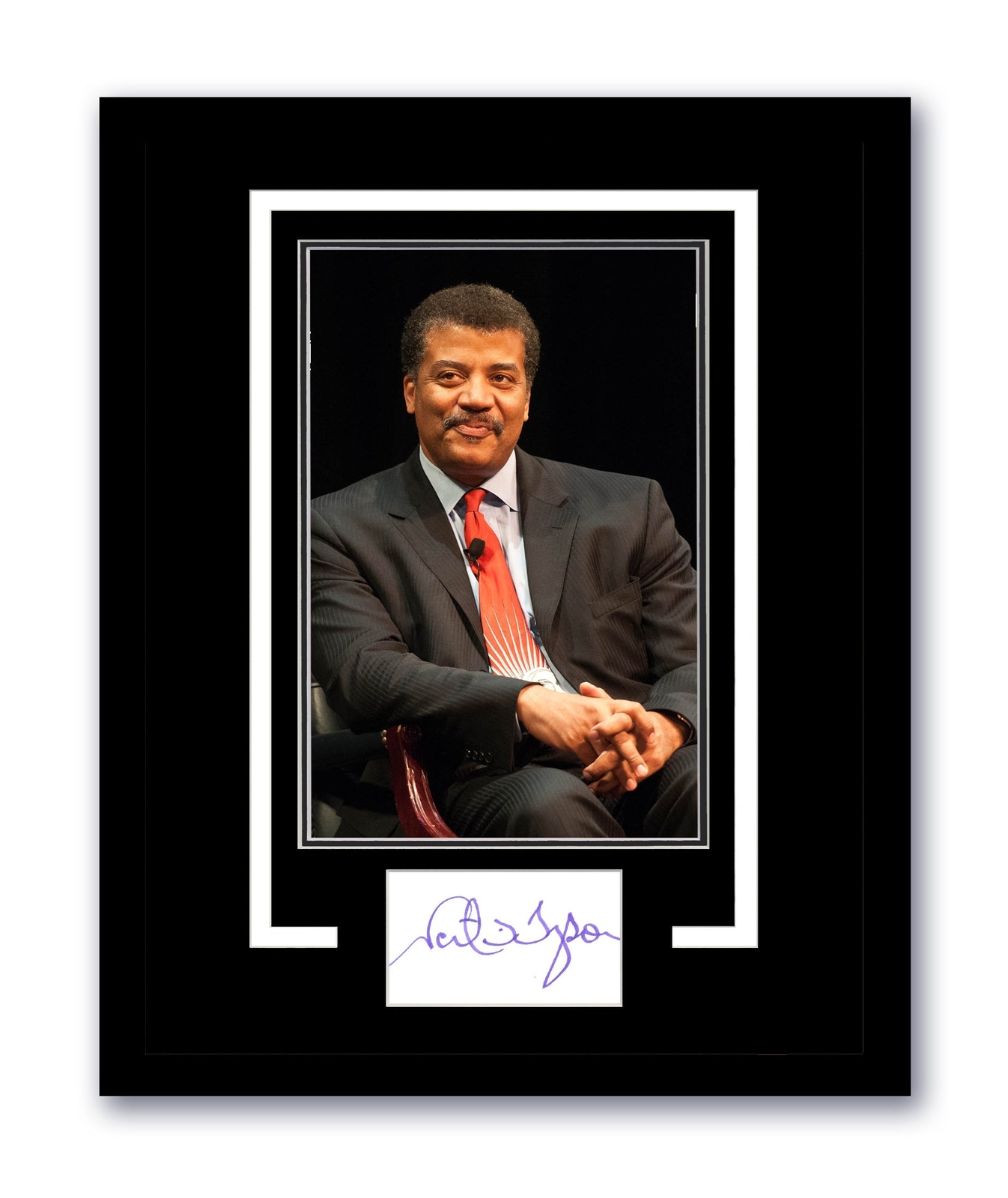 Neil deGrasse Tyson Signed 11x14 Framed Photo Space Autographed ...