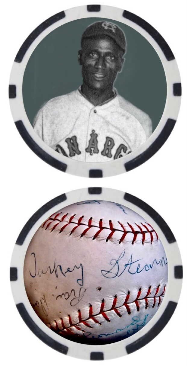 Norman "Turkey" Stearnes - Negro League Legend - POKER CHIP ***SIGNED ...