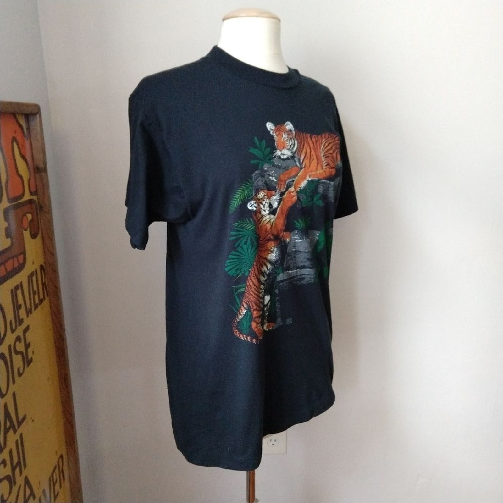 Vintage Single-stitch Tiger Cub T-shirt - Gem