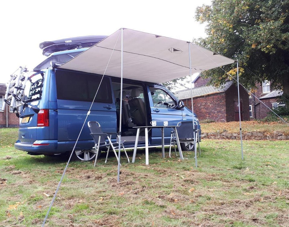 Sunncamp Sunnshield 240 Universal Sun Canopy for Caravans & Campervans ...
