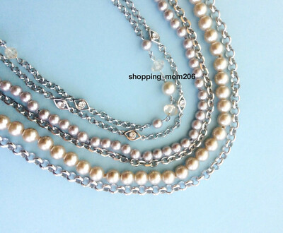 Lia Sophia "Juliet" by Jody - Detechable Necklaces w/Infinitme Clasps ...