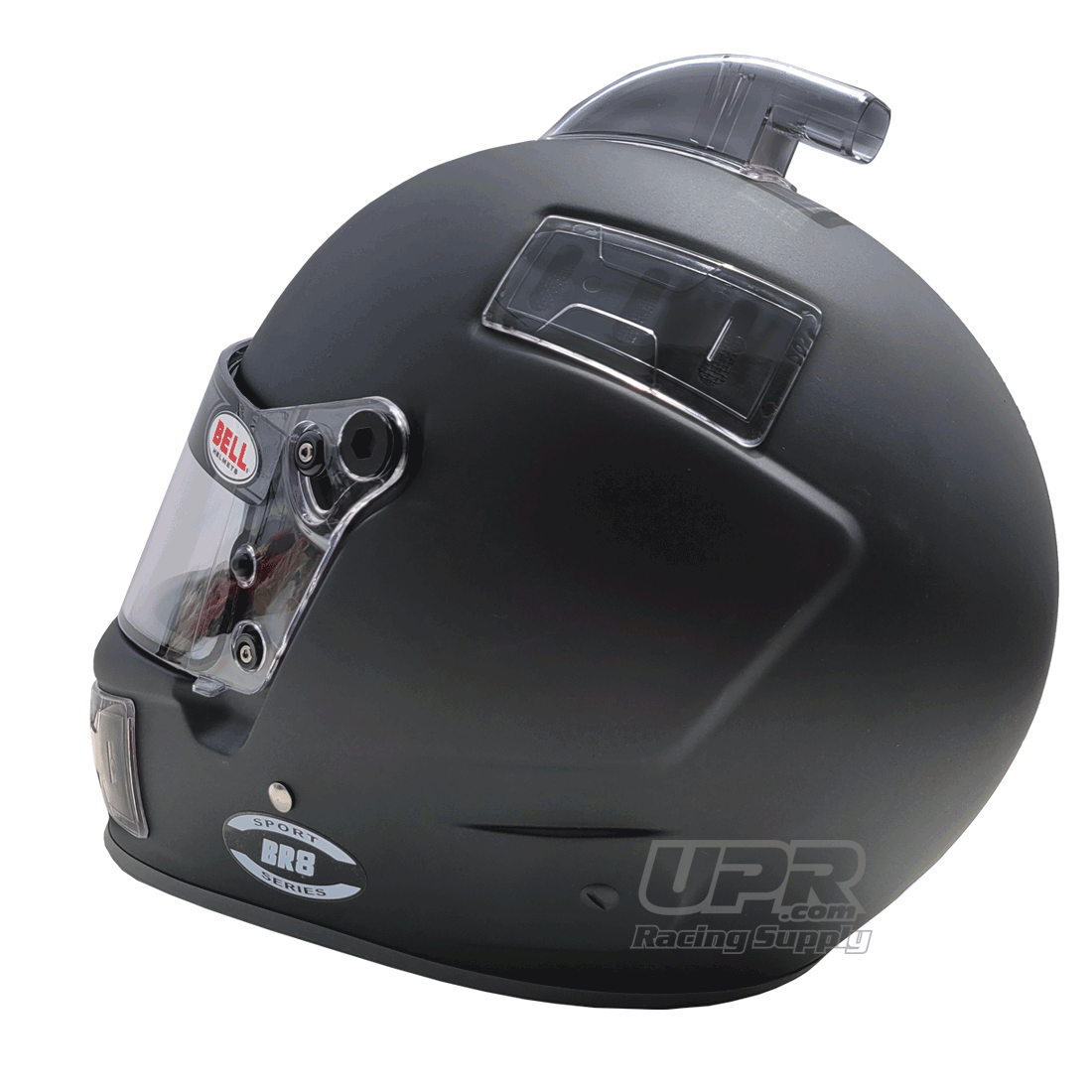 Bell BR8 Racing Helmet | Includes Forced Air Option Small |Black On ...