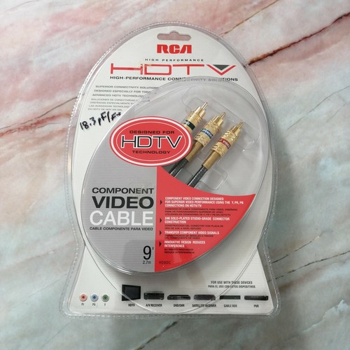 RCA HDTV High Performance Connectivity Solution Video Cable 9' (NEW ...