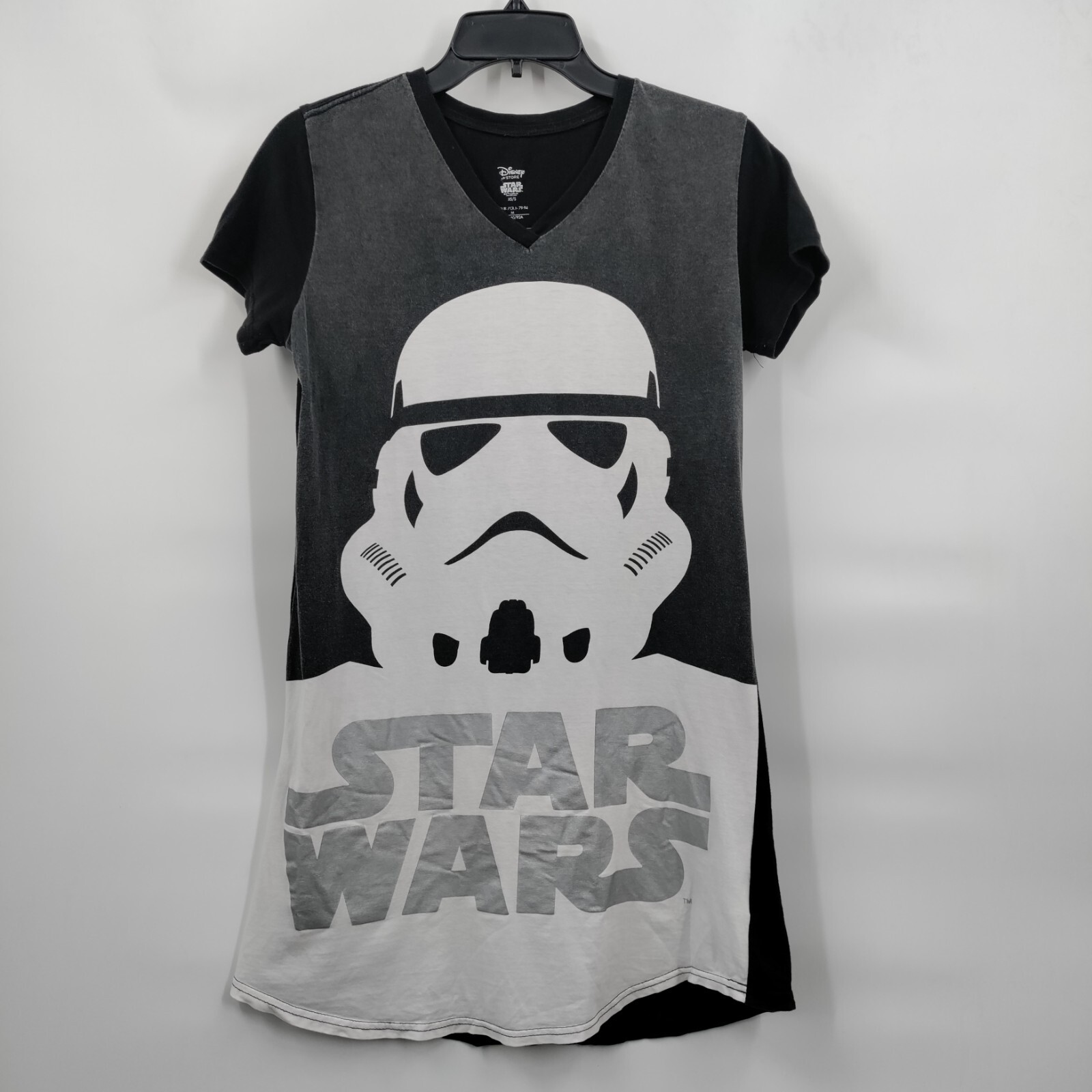 Star Wars Stormtrooper Color Block V-Neck Sleepwear Shirt Dress Size XS ...