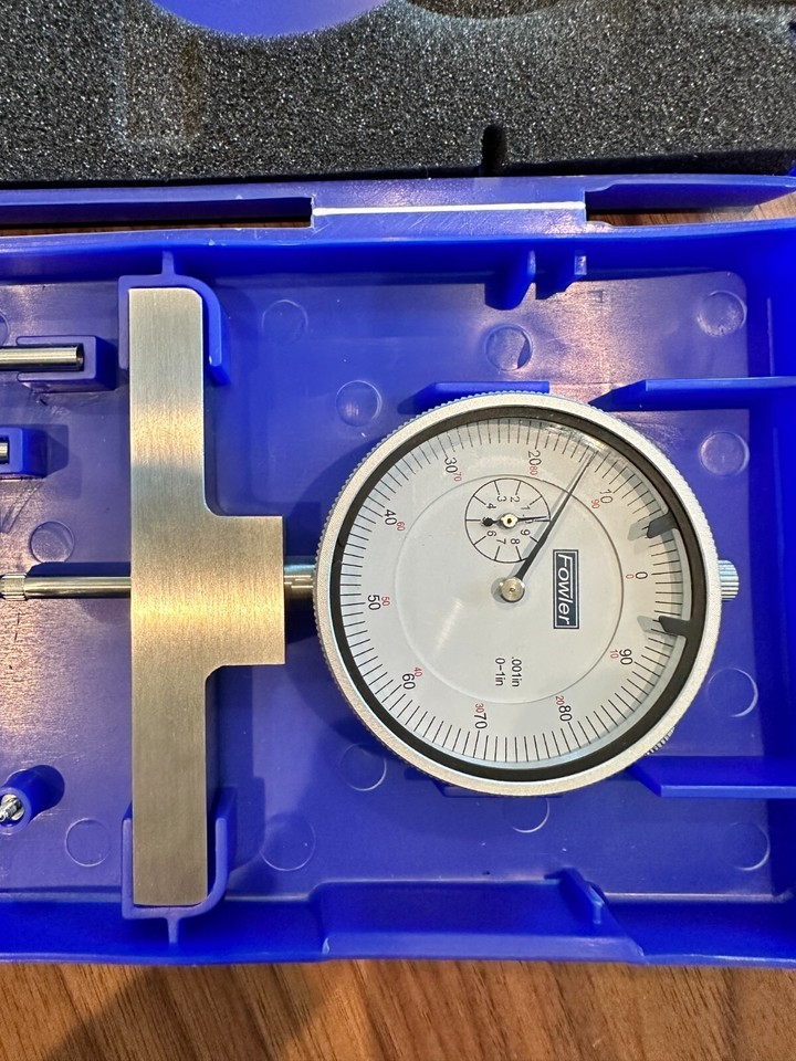 Fowler 52-125-006-1 X-Depth 22 0-22" Depth Gage | eBay