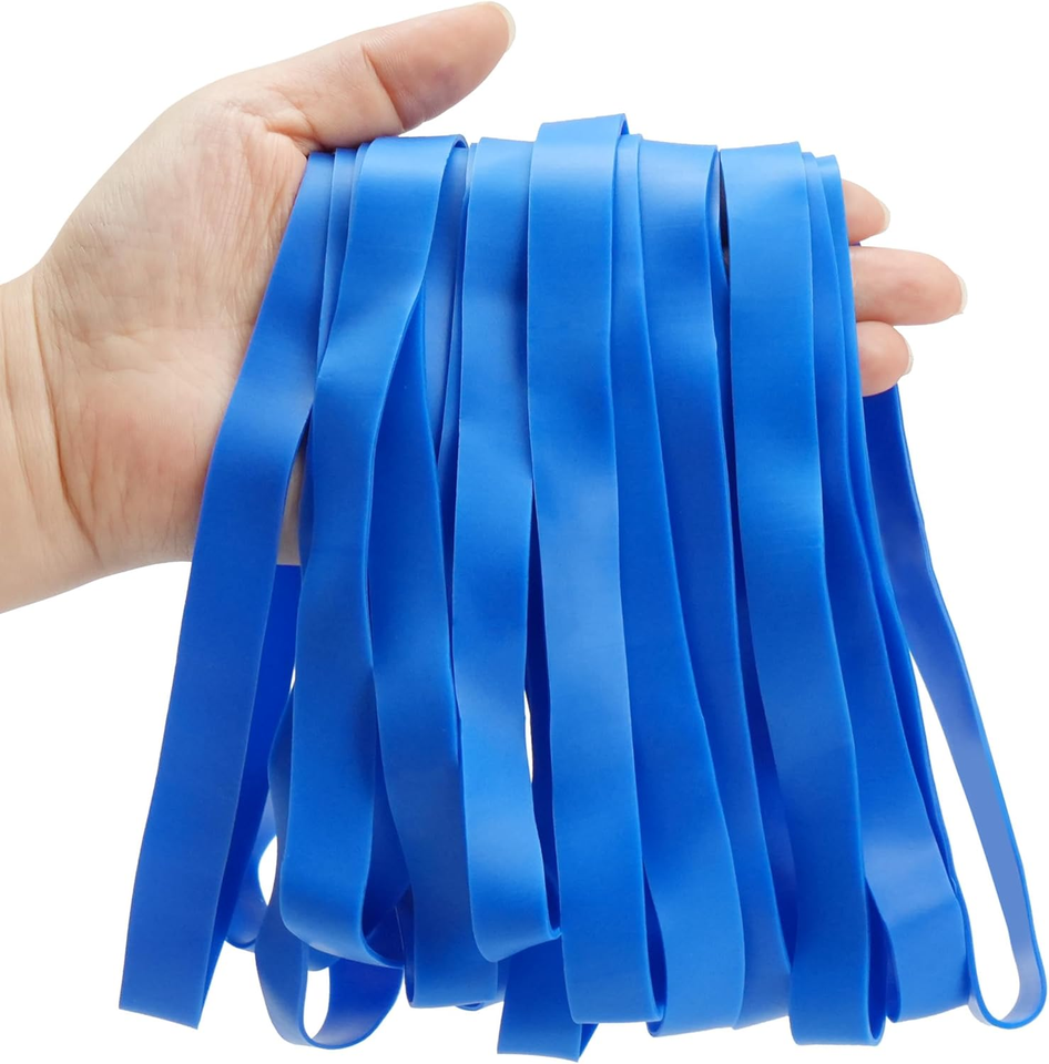 Large Rubber Bands, 30Pcs Size #107 Big Wide Elastic Bands, Heavy Duty ...