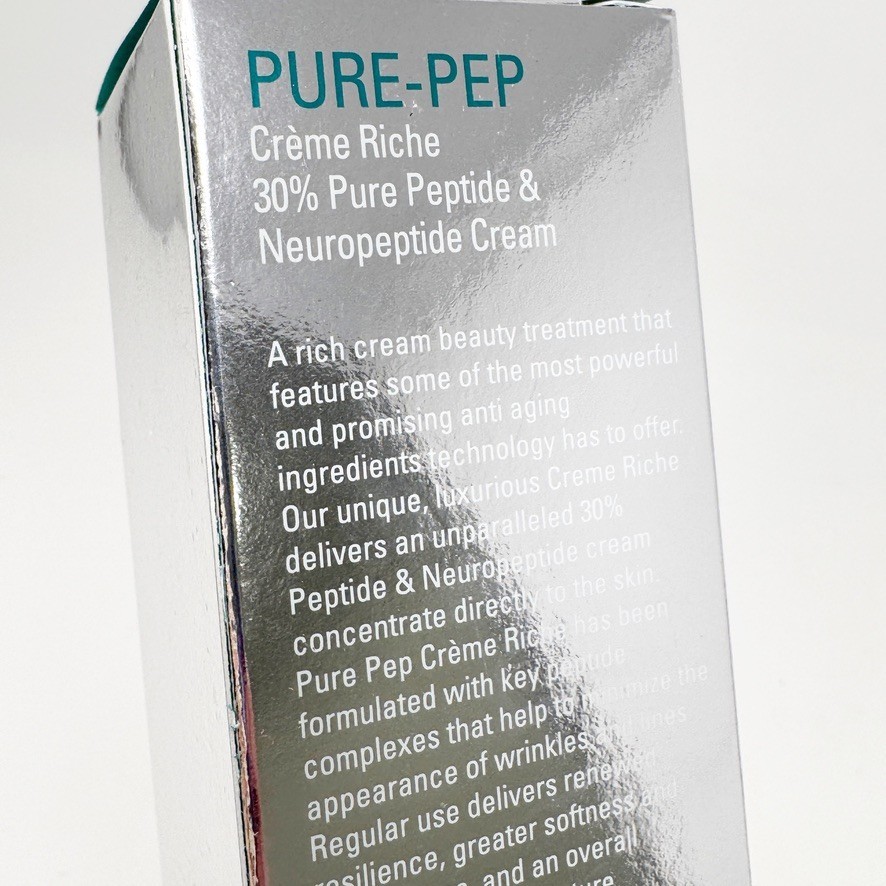 SERIOUS SKIN CARE Large Size Pure-Pep Creme Cream Riche 30% Peptide 4 ...