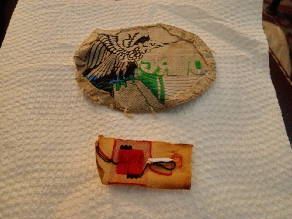 WW2 ORIGINAL GERMAN DLRG (LIFESAVING SOCIETY) PATCH & ANOTHER WW2 ...