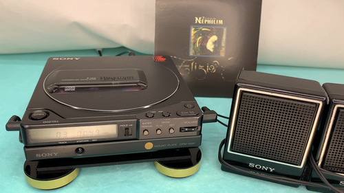Sony D-25 Discman :: Black Gate Edition :: CPM-100P Docking Station ...