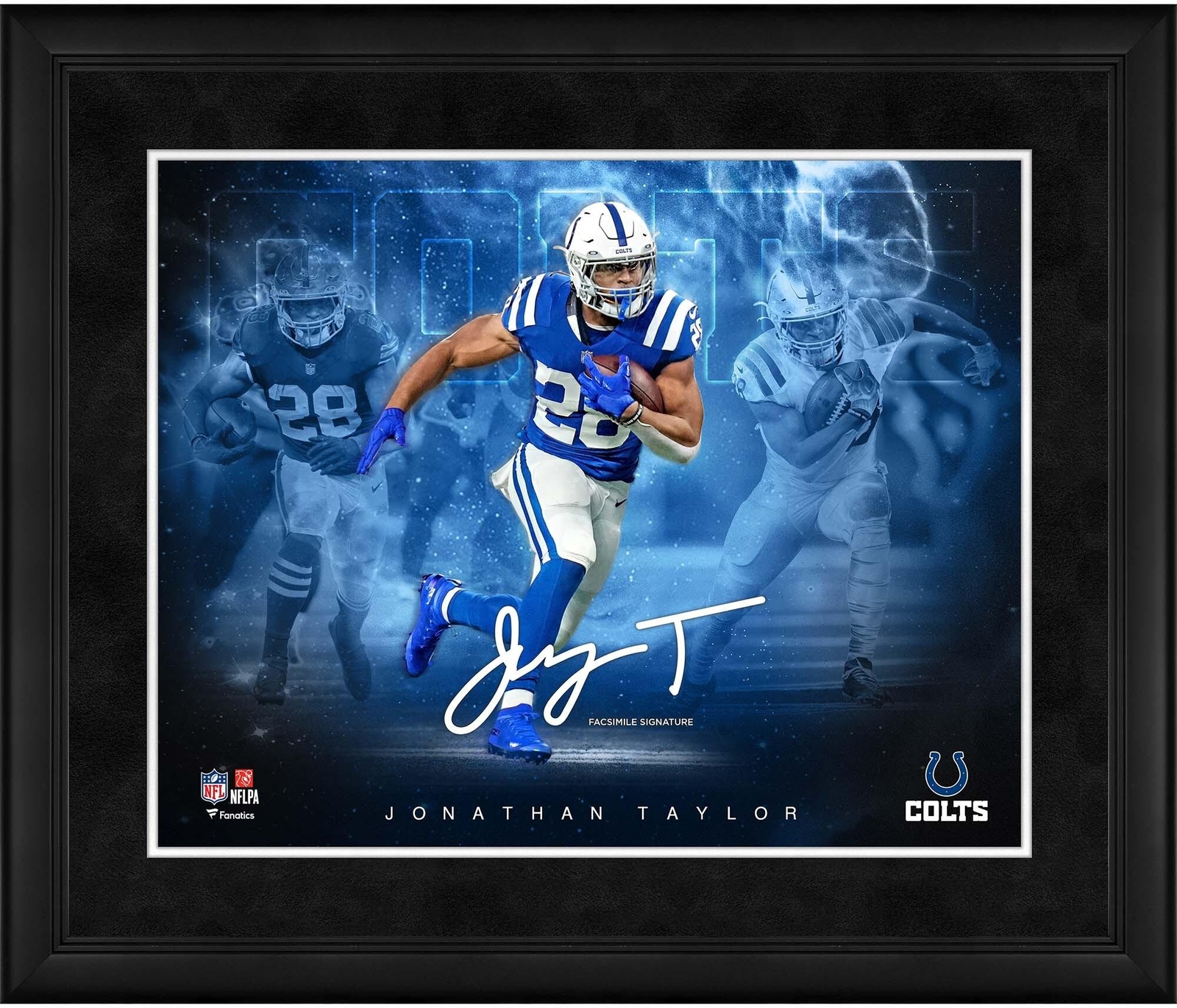 Jonathan Taylor Indianapolis Colts Framed 16" x 20" Stars of the Game ...