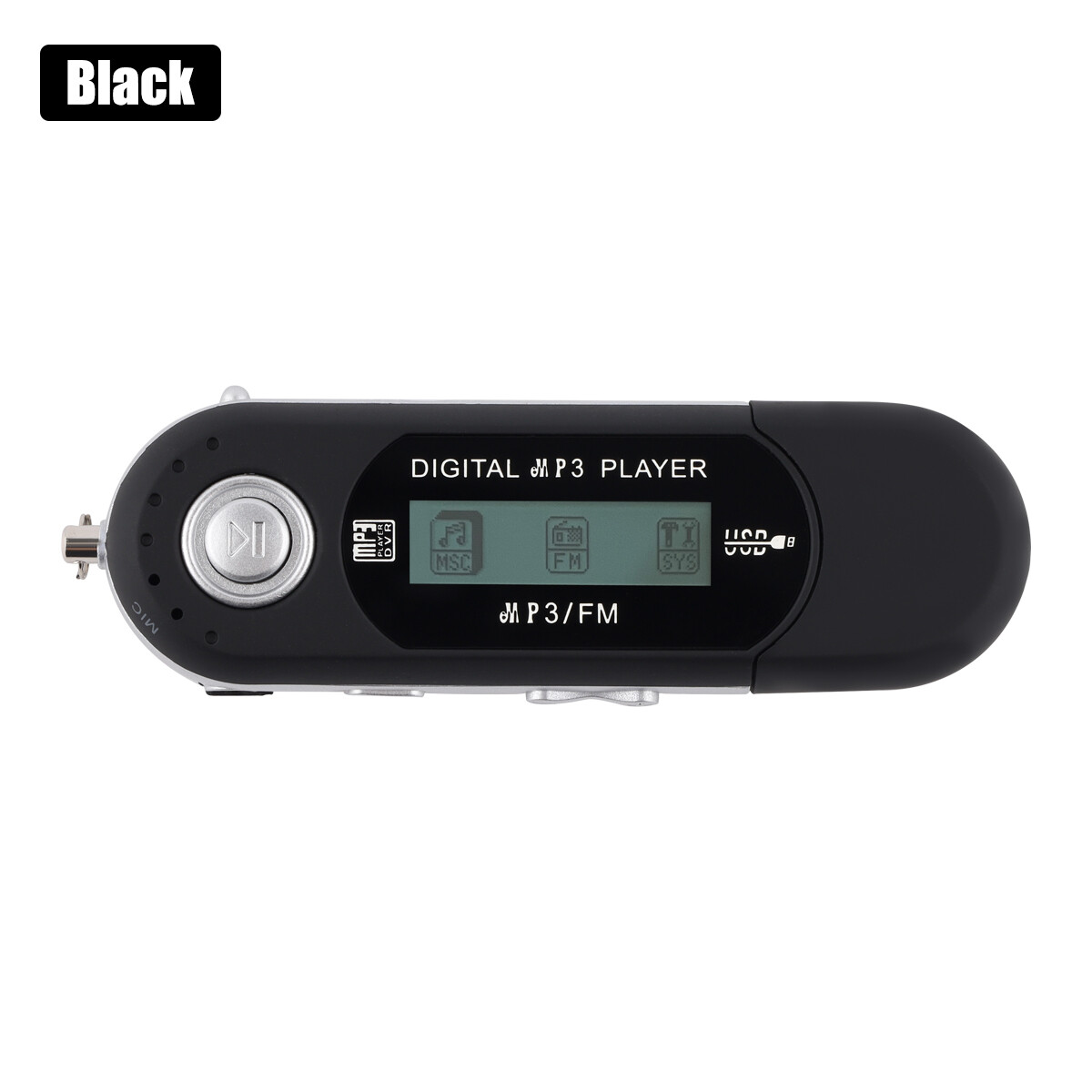 Portable Bluetooth MP3 Player Media FM Radio Recorder USB Music ...