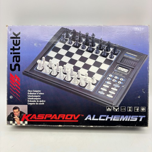 Alchemist Talking Chess Computer COMPLETE WORKS Saitek 1998 Kasparov | eBay