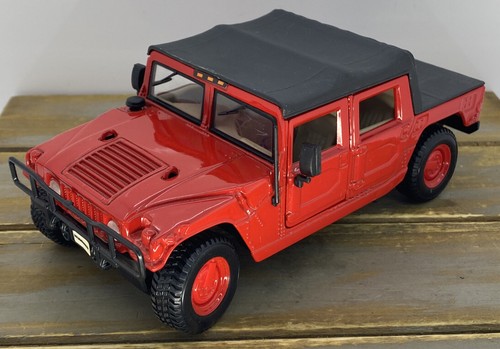 Maisto Hummer H1 Soft Top Assembly Line 1:27 Die Cast Metal Model Kit ...