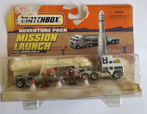 Matchbox Adventure Pack Mission Launch w/ Real Moving Parts 1997 | eBay