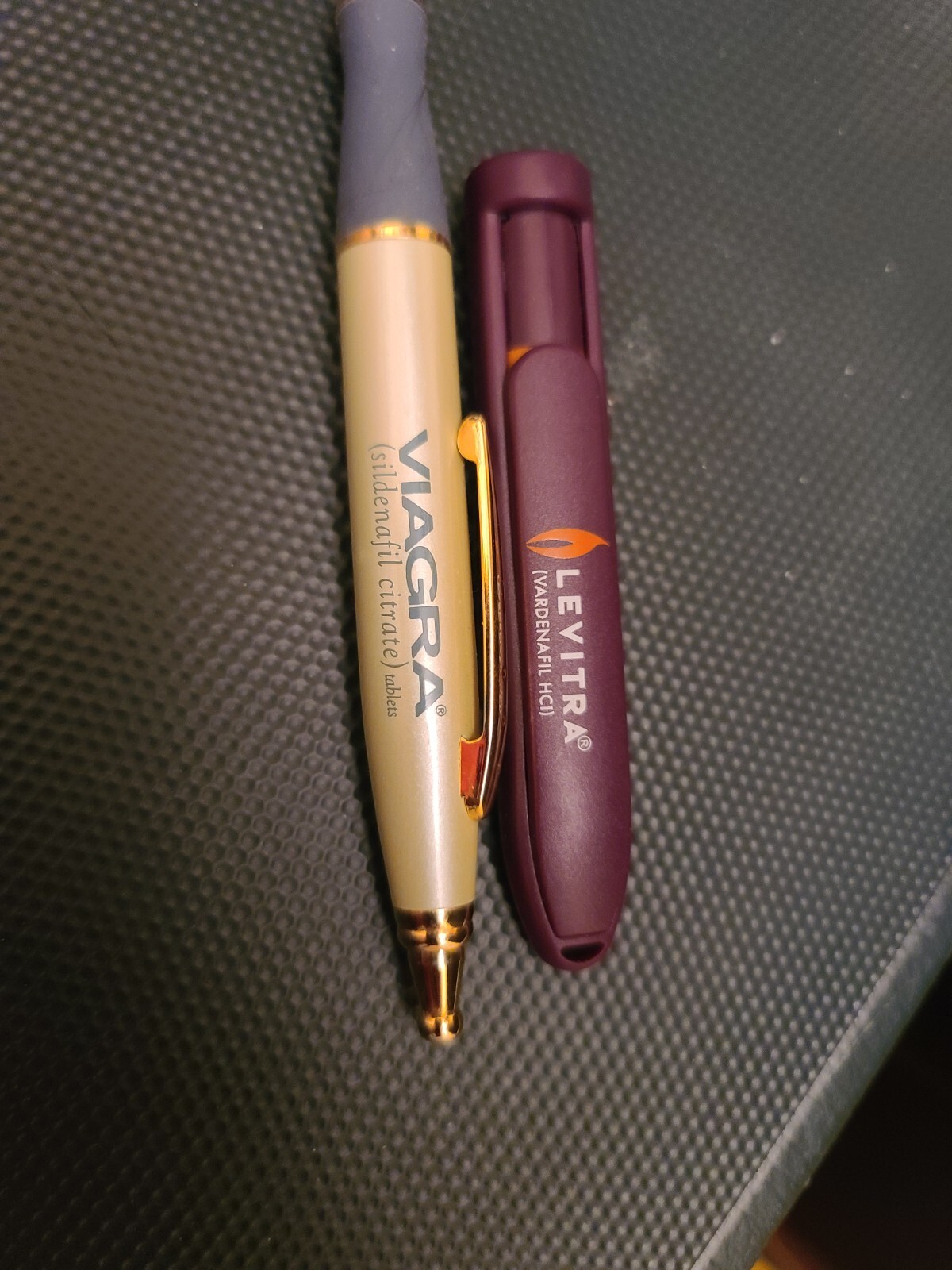 Lot of 2 Pharmaceutical drug rep pens. Viagra, Levitra | eBay