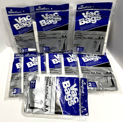 HOME CARE Vac Bags Fit Eureka Victory True Hepa Style AA No. 15 NEW ...