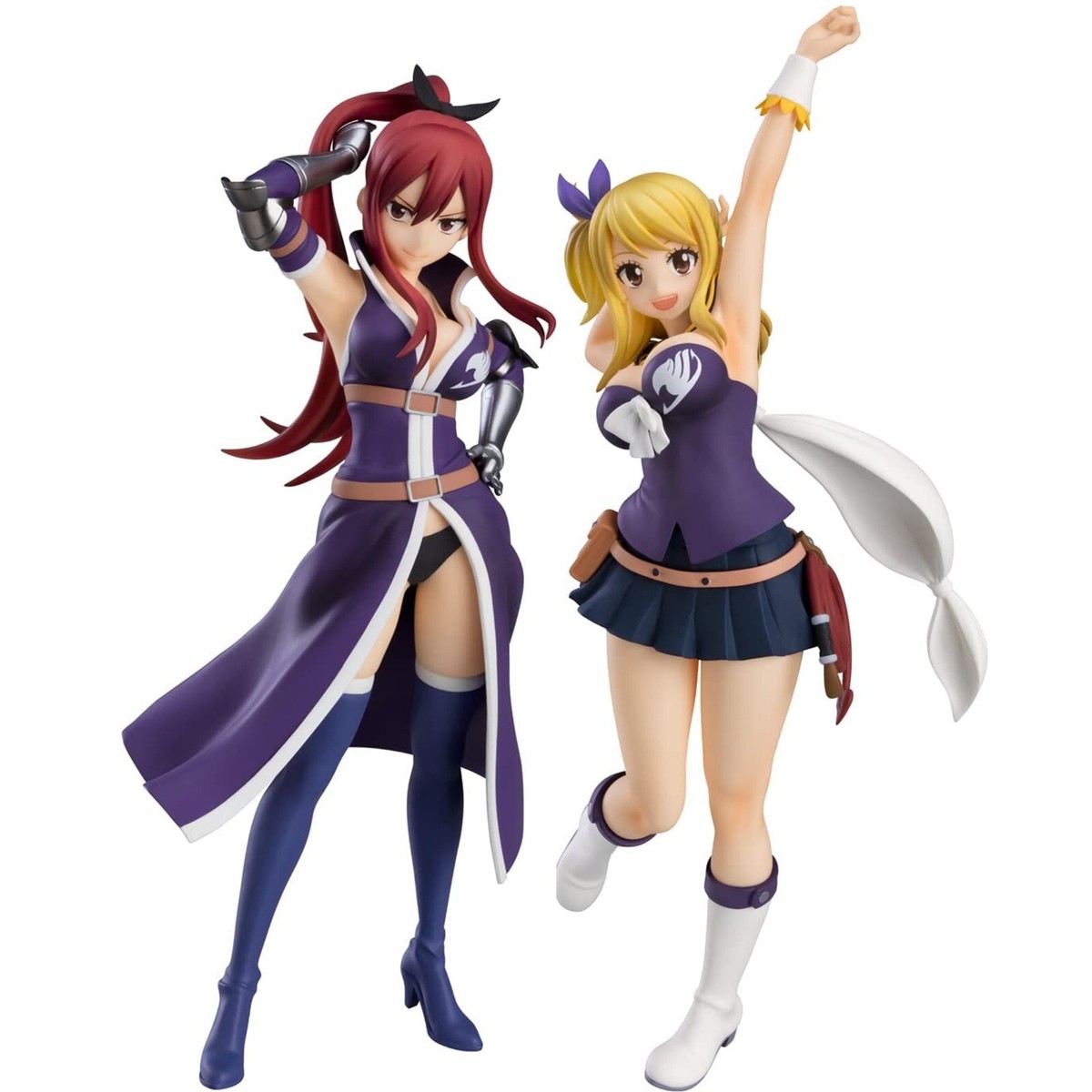 Fairy Tail Anime Erza And Lucy