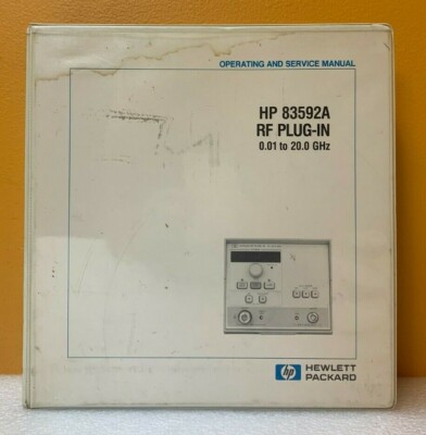 Manuals & Books - Rf Plug