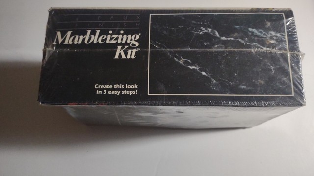 Faux Finish Marbleizing Kit - Black Onyx 30055 Plaid for sale online | eBay