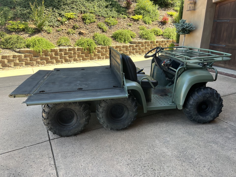 John Deere Military M Gator Army 6x4 4x4 UTV ATV 3 CYL DIESEL! DUMP BED ...