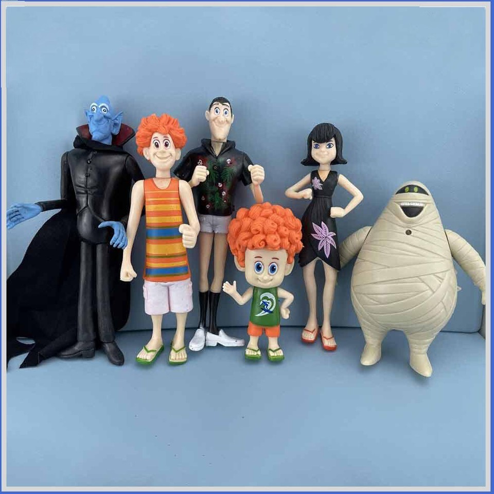 6Pcs Hotel Transsilvanien Mavis Modell Action-figuren Spielzeug Kinder ...