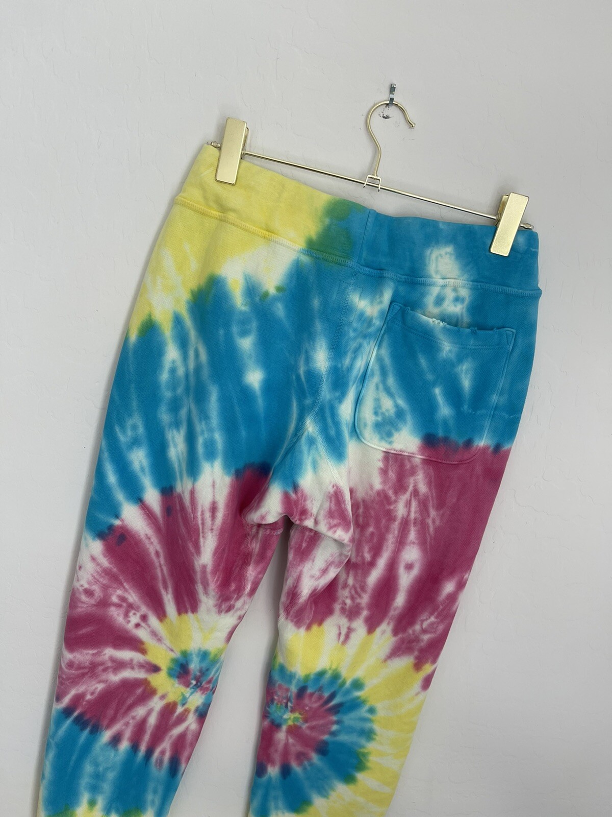 NSF CLOTHING Sayde Slouchy Slim Joggers Sweatpants in Tie Dye Sz M NWOT ...